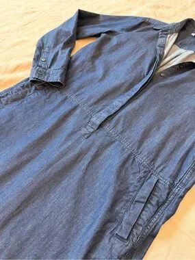 Part Two | Dresses | Part Two 0 Cotto Womens Indigo Denim Shirt Dress ...